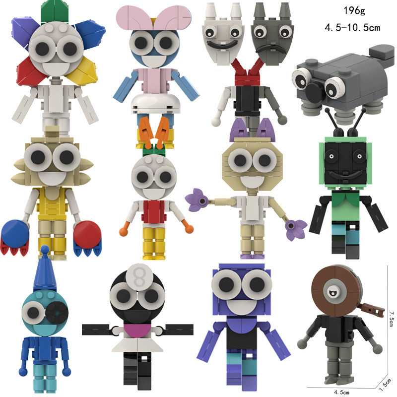 Dandy'S World Building Blocks Figurines Ornaments DIY Toys | Shopee Malaysia