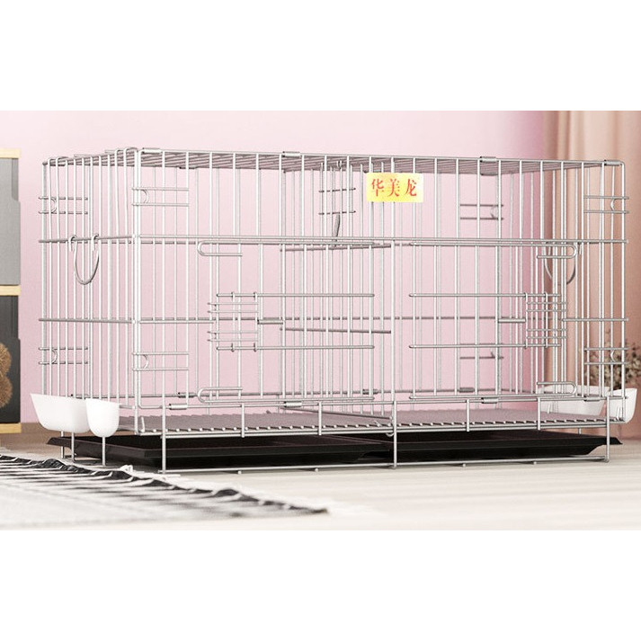 Ada Partition!!80x40x46cm Pigeon Cage Sangkar ayam serama burung with ...