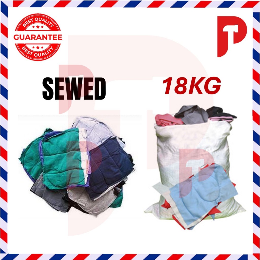 Machine / Sewed Cotton Rag / Kain Buruk Jahit MULTIPURPOSE CLEANING ...