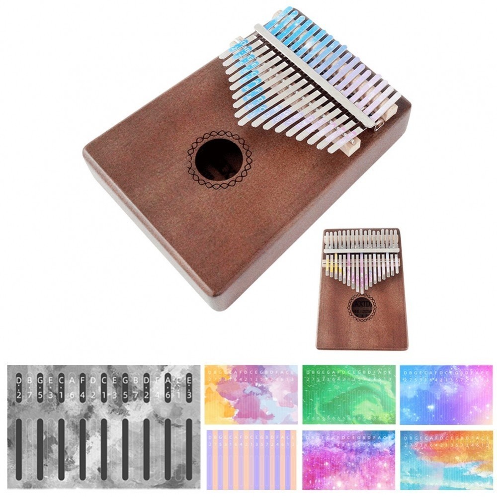 Kalimba Sticker Kalimba Learner PVC Parts Scale Thumb Piano Tools ...