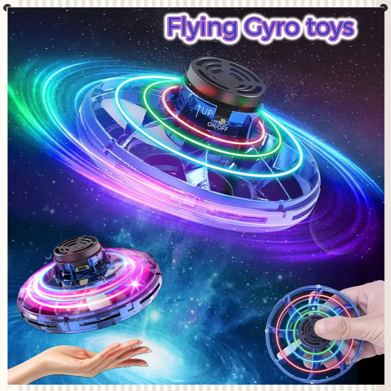 Flynova Flying UFO Toys Boomerang Spinner Rotating Fly Orb Gyro USB ...
