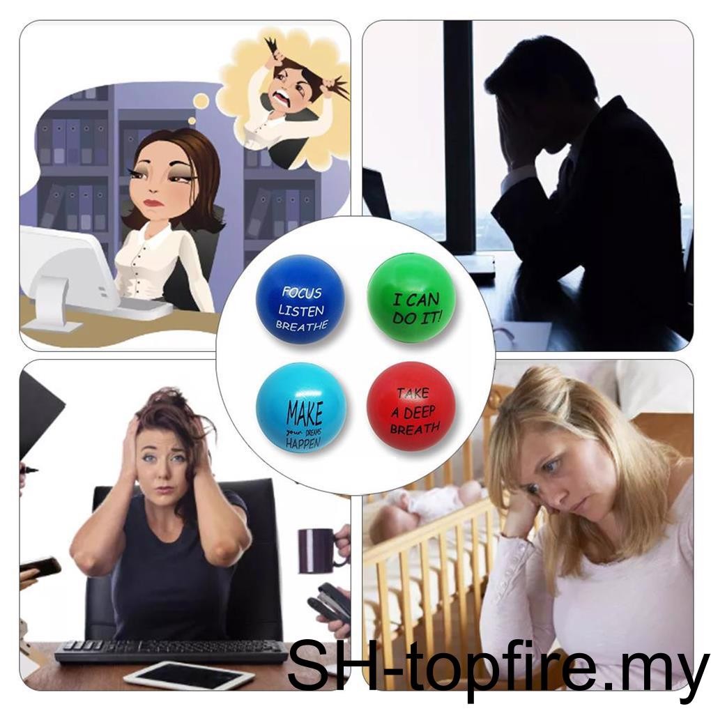 Stress Balls Decompress Spherical Props Decompressing Toy Hand Exercise ...