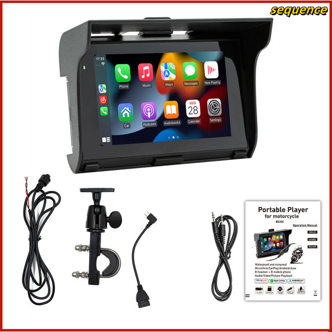 Se Portable Car Stereo, 5 Inch Touch Screen Car Radio Wireless ...