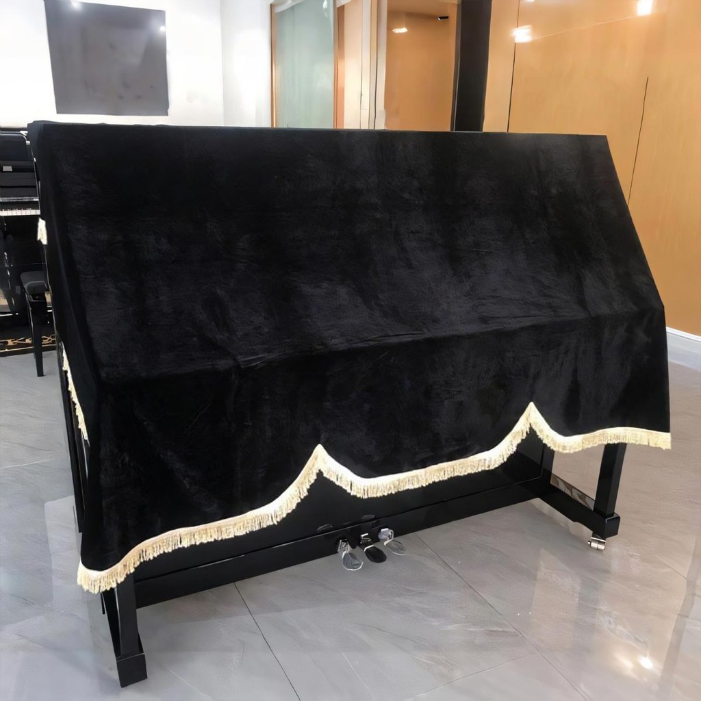 190x150 cm 88 Keys Upright Piano General Use Thick Velvet Dust Proof ...
