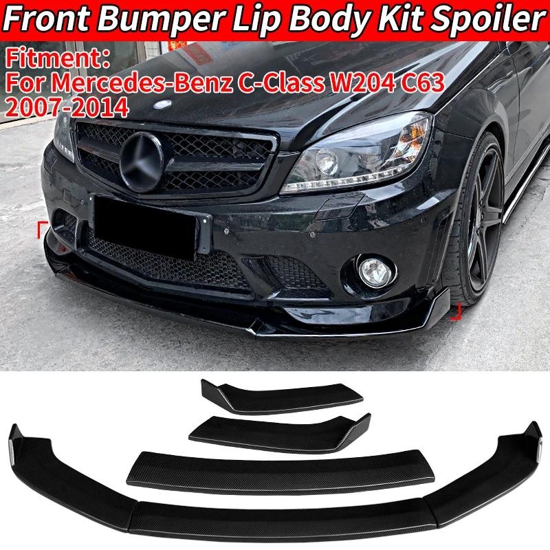 For Mercedes-Benz C-Class W204 C63 2007-2014 Car Body Kit Front Bumper ...