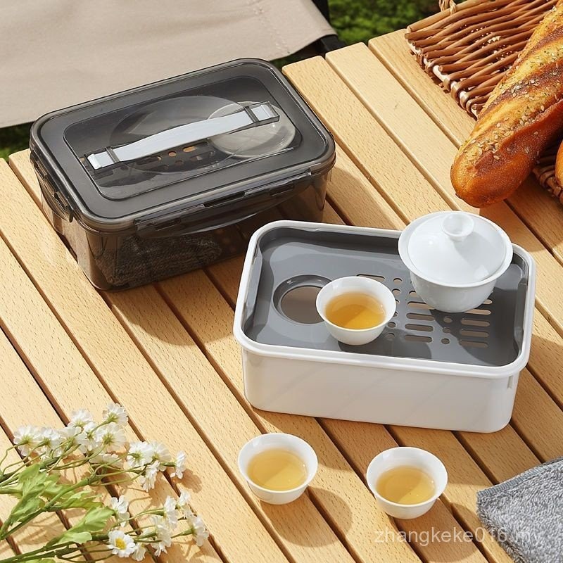 Had diskon masaConstruction Site Tea Tray Portable One Pot Three Cups ...