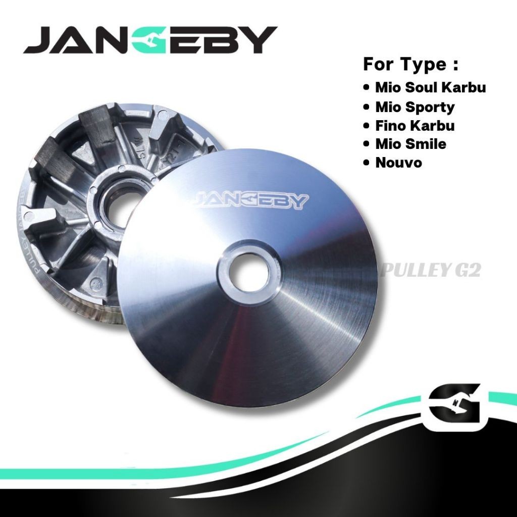 Custom PULLEY MIO SPORTY MIO SMILE FINO KARBU NOUVO 5TL JANGEBY G2 BJS ...