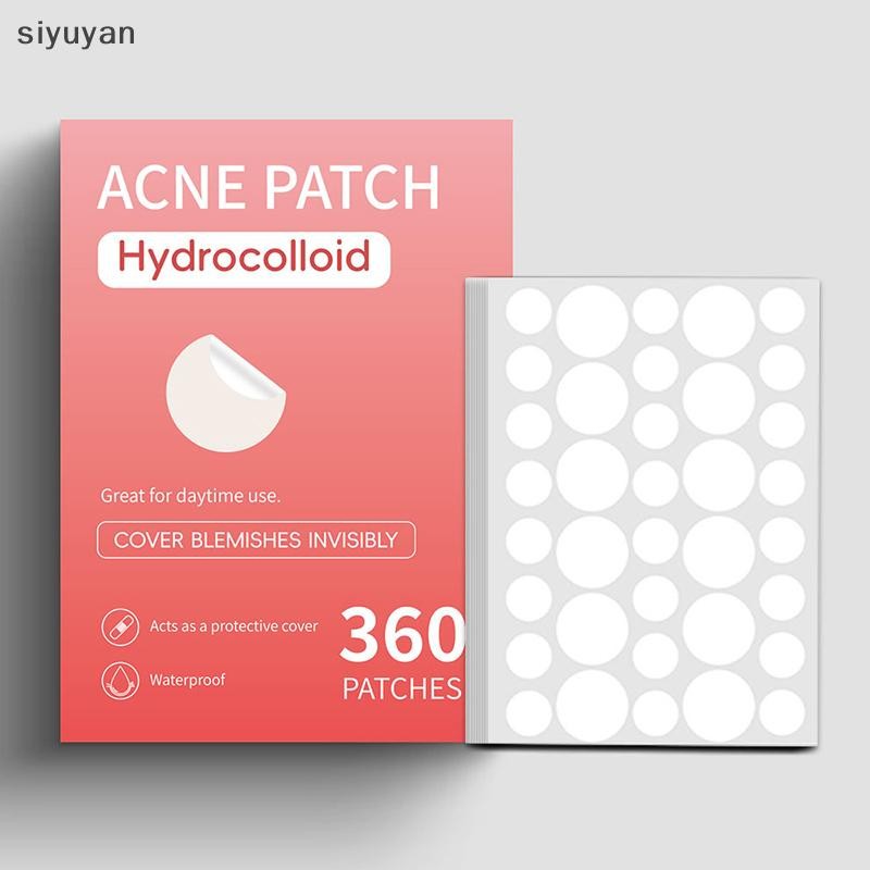 Si 360pcs Invisible Acne Patches Removal Pimple Anti-Acne Hydrocolloid ...