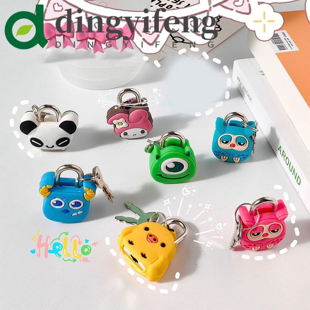 DINGYIFENG Luggage Lock, Colorful Anti-Theft Cartoon Padlock, Cute ...