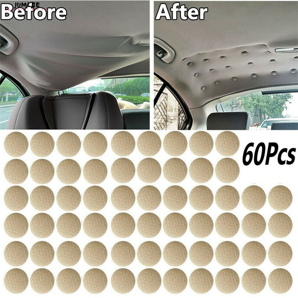 JUMLEE ️60PCS Cloth Car Roof Snap Rivets Car Roof Fixing Buckle With ...