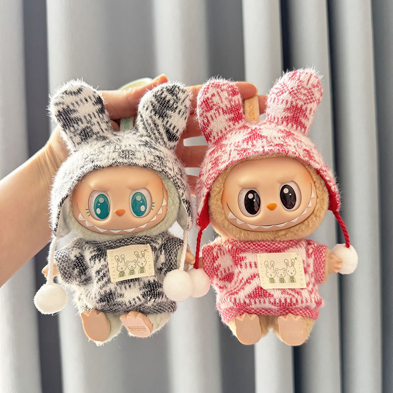 Labubu Doll Clothes Set Labubu V2 Clothes Accessories Clothing DIY Kid ...