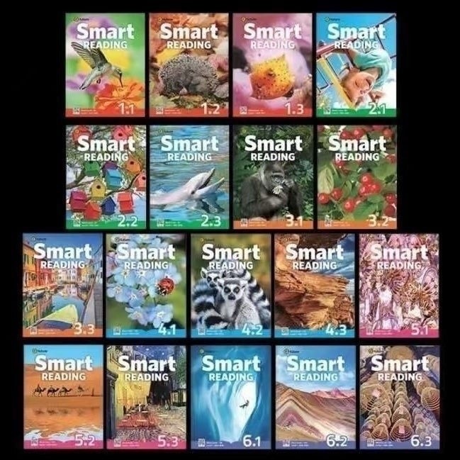 American Original Reading Textbook Children English SmartReading Student Book Exercise Book Word ...