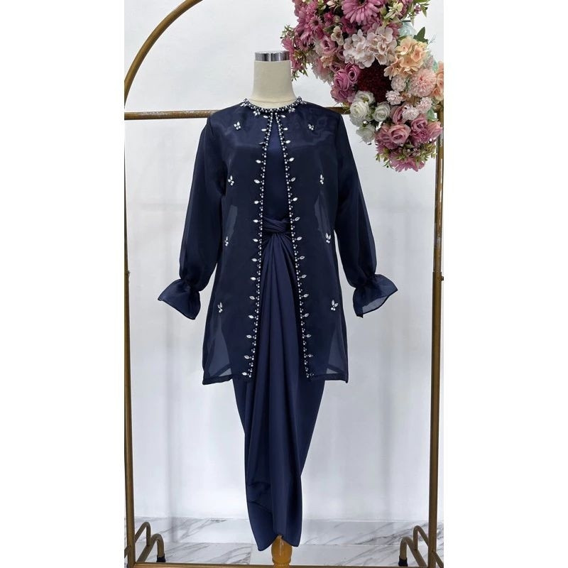 ONE SET JEMMA ORGANZA TERMURAH READY JUMBO SETELAN KONDANGAN WANITA ...