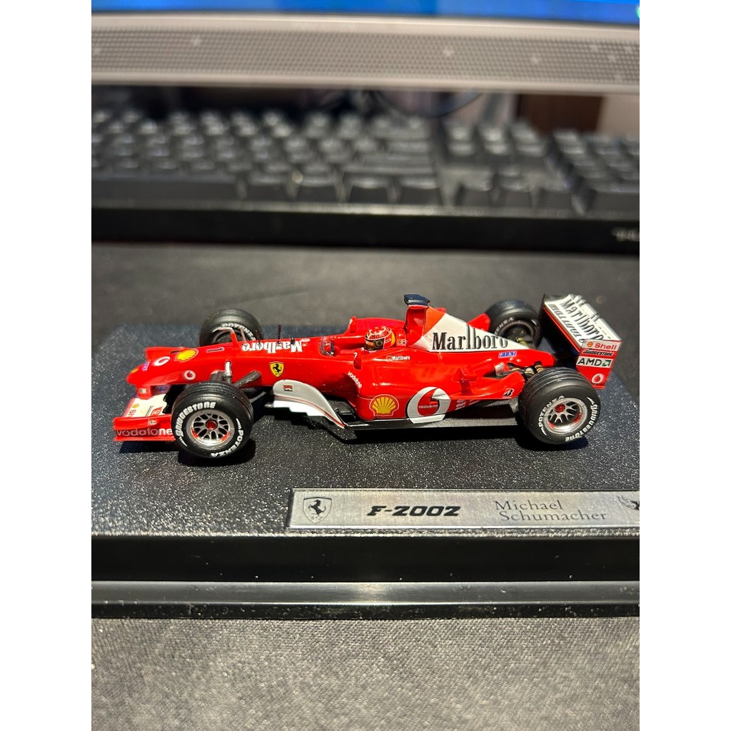 Hot Wheels 1/43 Ferrari F2002 Schumacher 2002 Saiji Marlboro Tobacco ...
