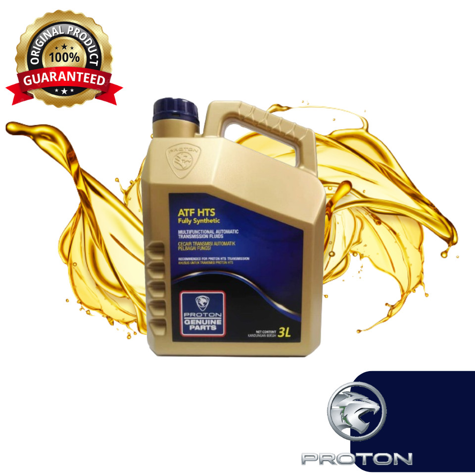 PW913191 Proton ATF HTS Transmission Fluid 3L - Proton Saga VVT 2019 ...