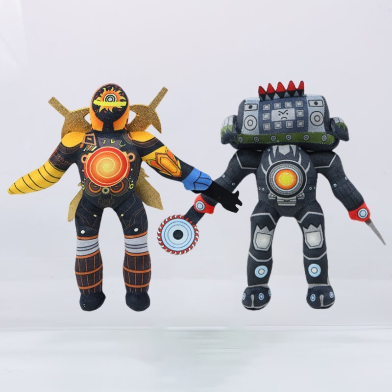 Clock Double Sword Samurai vs Blackened TV Man Multiverse Toilet Man ...
