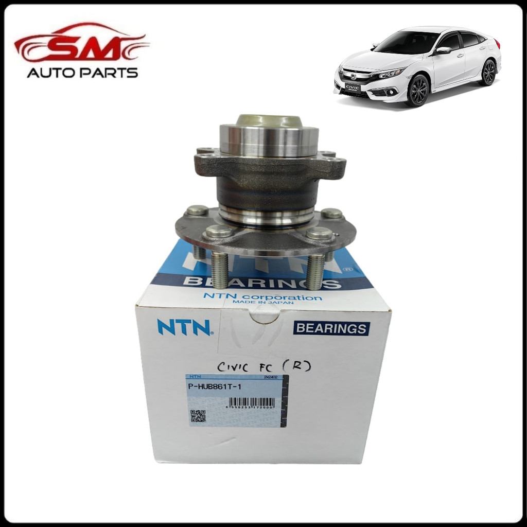 NTN Rear Wheel Bearing - Honda Civic FC TEA 1.5 1.8 ( HUB861T-1 ...