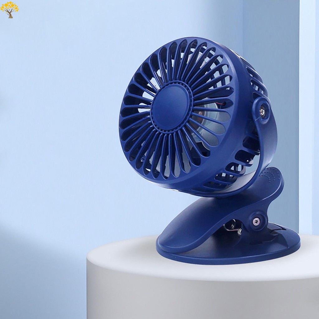 Portable Cooling Table Fan with Clip Rechargeable Strong Wind Air ...