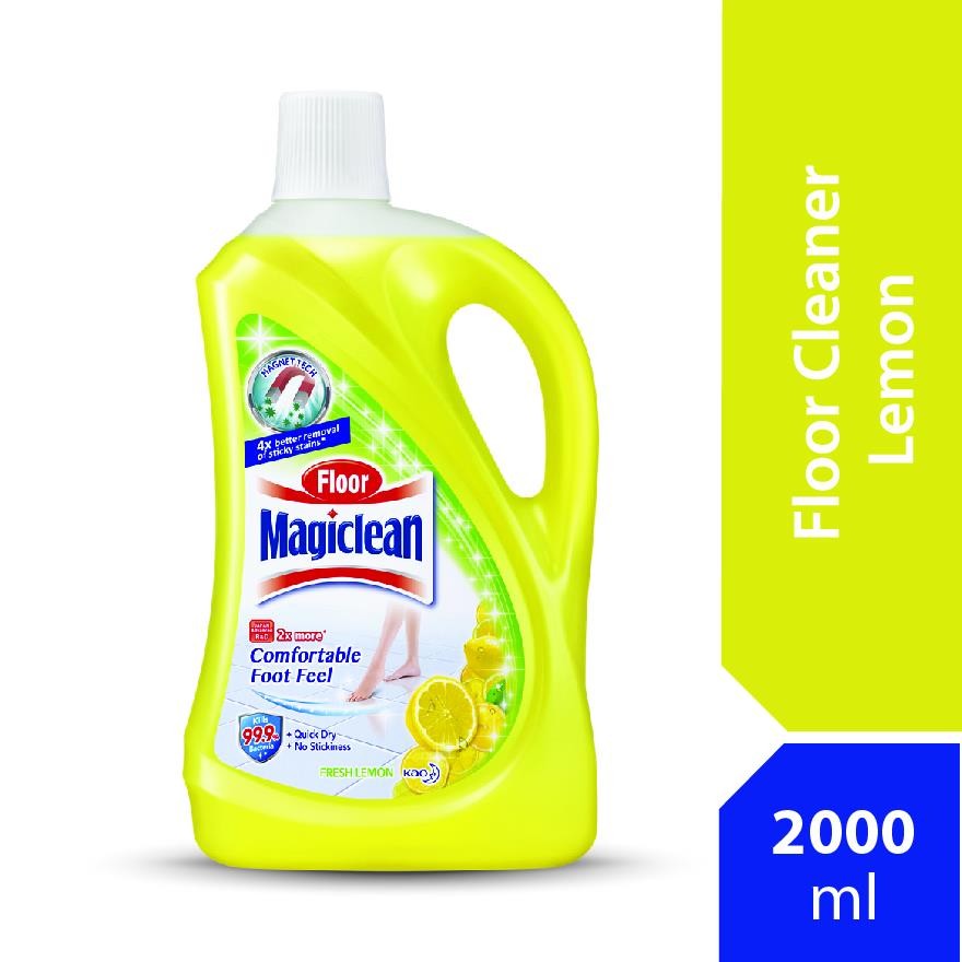 MAGICLEAN Floor Cleaner Lemon 2000ml | Shopee Malaysia