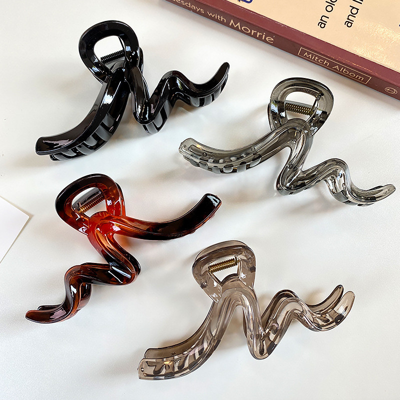 2025 Premium Acrylic Wave Clamp Female | Shopee Malaysia