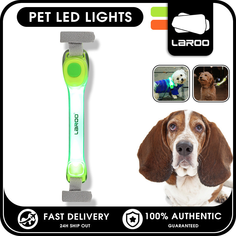 LaRoo High Visibility Dog LED Lights Waterproof Growing Pet LED Pendant ...