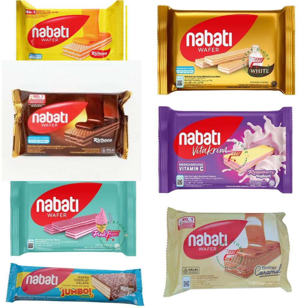 Nabati Wafer 2000 an 6 variants | Shopee Malaysia