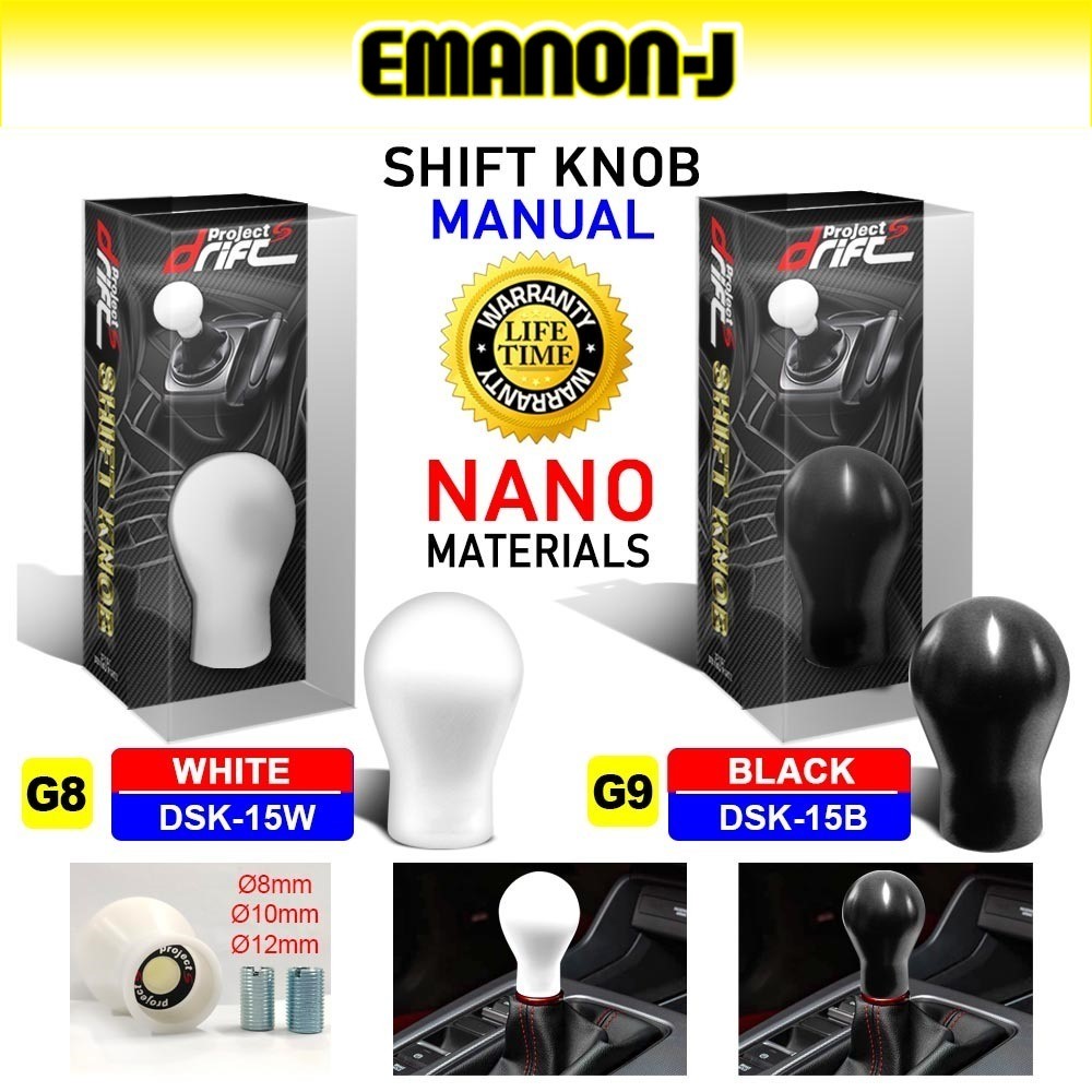 Project-S Drift JDM Style Manual Racing Shift Knob For Honda Subaru ...