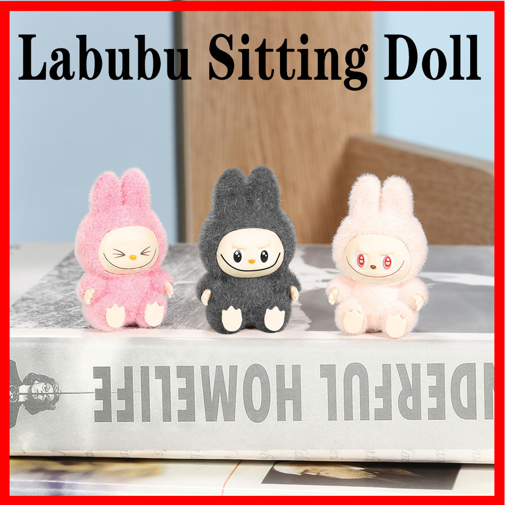 Labubu PowerPuffGirl Doll LABUBU The Monsters Exciting Macaron Pumpkin ...
