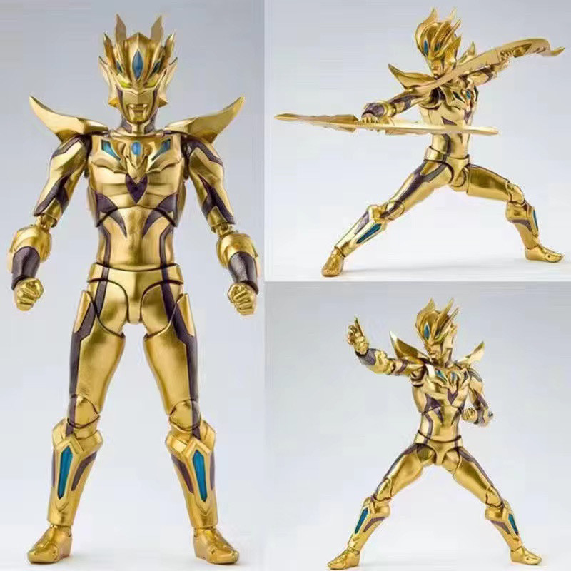 Golden Sero Ultraman Figure Action Figure 17 Joint Movable | Shopee ...