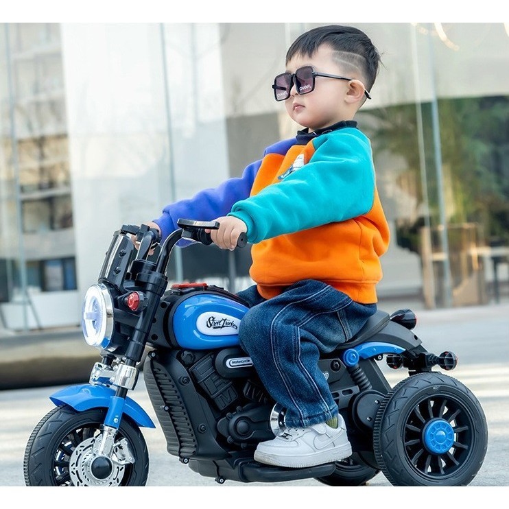 Kids Electric Bike 6V Harley Bike Electric Bike Motor Elektrik Harley ...