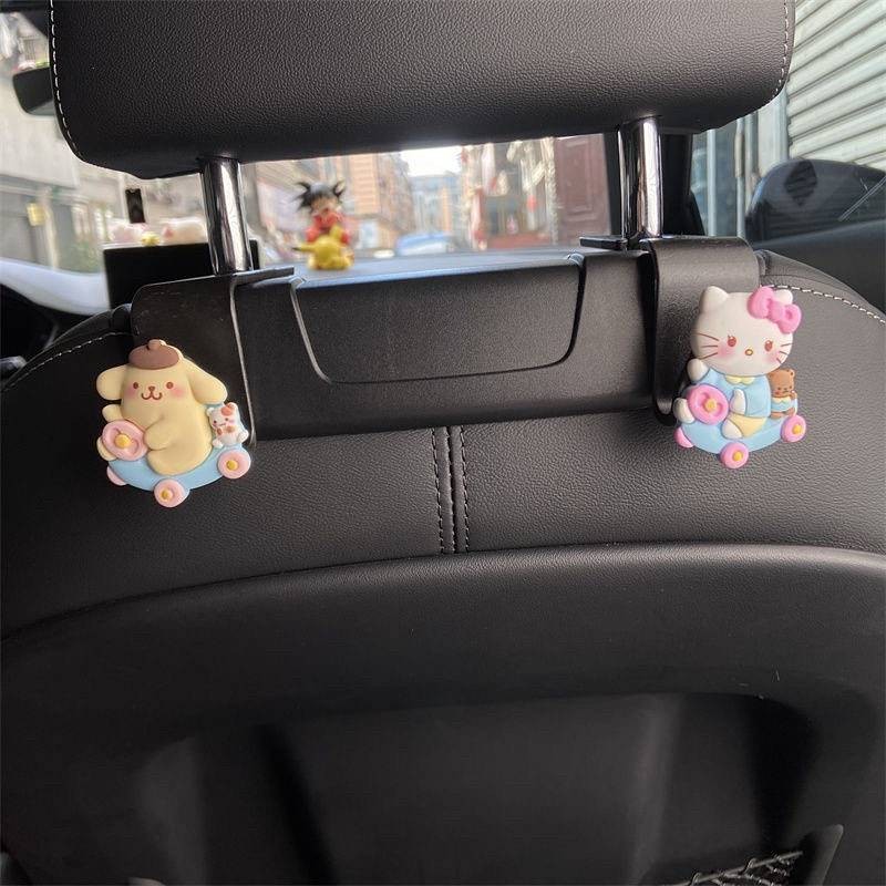 Cute Cartoon Car Hook Storage Car Multi-Function Rear Sanrio Cinnamoroll Babycinnamoroll Hook ...