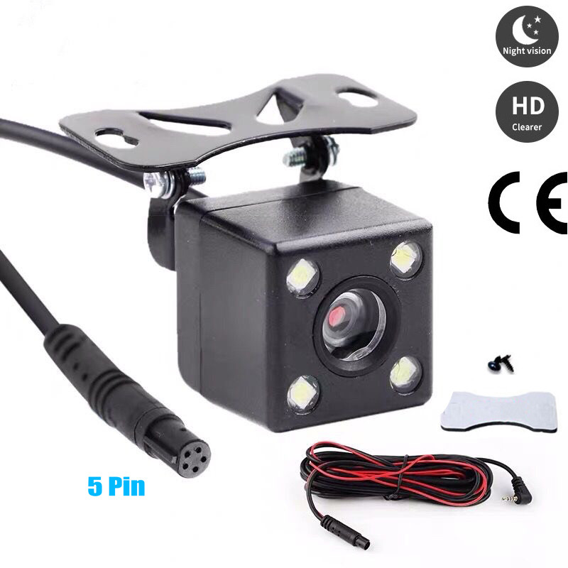5-pin reverse dashcam Rear camera Car recorder camera Waterproof video ...