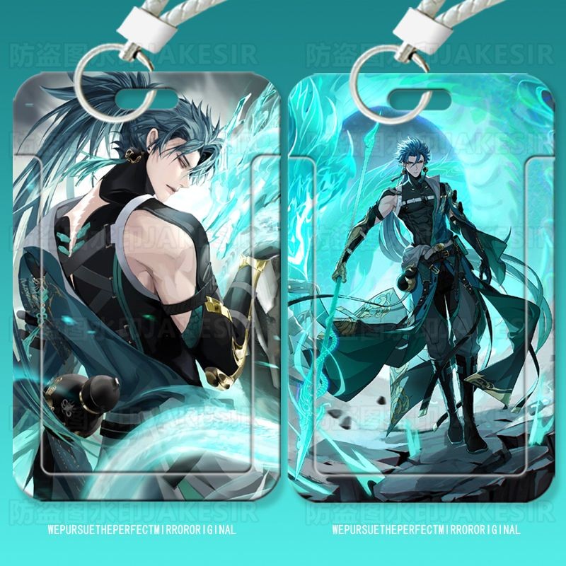Wuthering Waves WUWA Scar Jiyan Slide Cover Card Set Meal Card Bus Card ...
