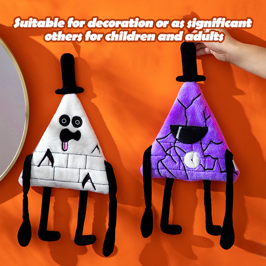 Triangular Plush Toy Eye Design Plush Doll Nightmare Big Villain Plush ...