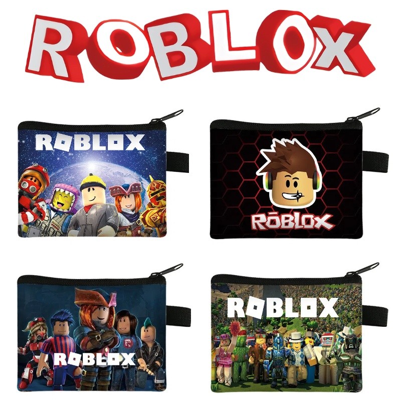 Roblox Wallet Popular Anime Zipper Wallet Cartoon Children's Wallet ...