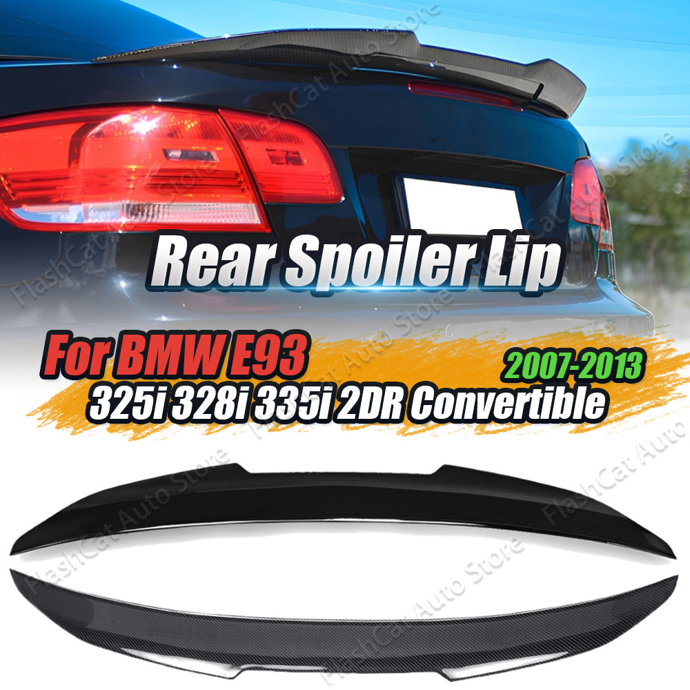 E93 PSM Style Car Rear Spoiler Wing Trunk Lip Tail Trunk Roof Spoiler ...