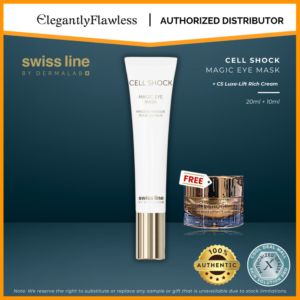 Swissline Cell Shock Magic Eye Mask | 20ml (Gift Set) | Shopee Malaysia