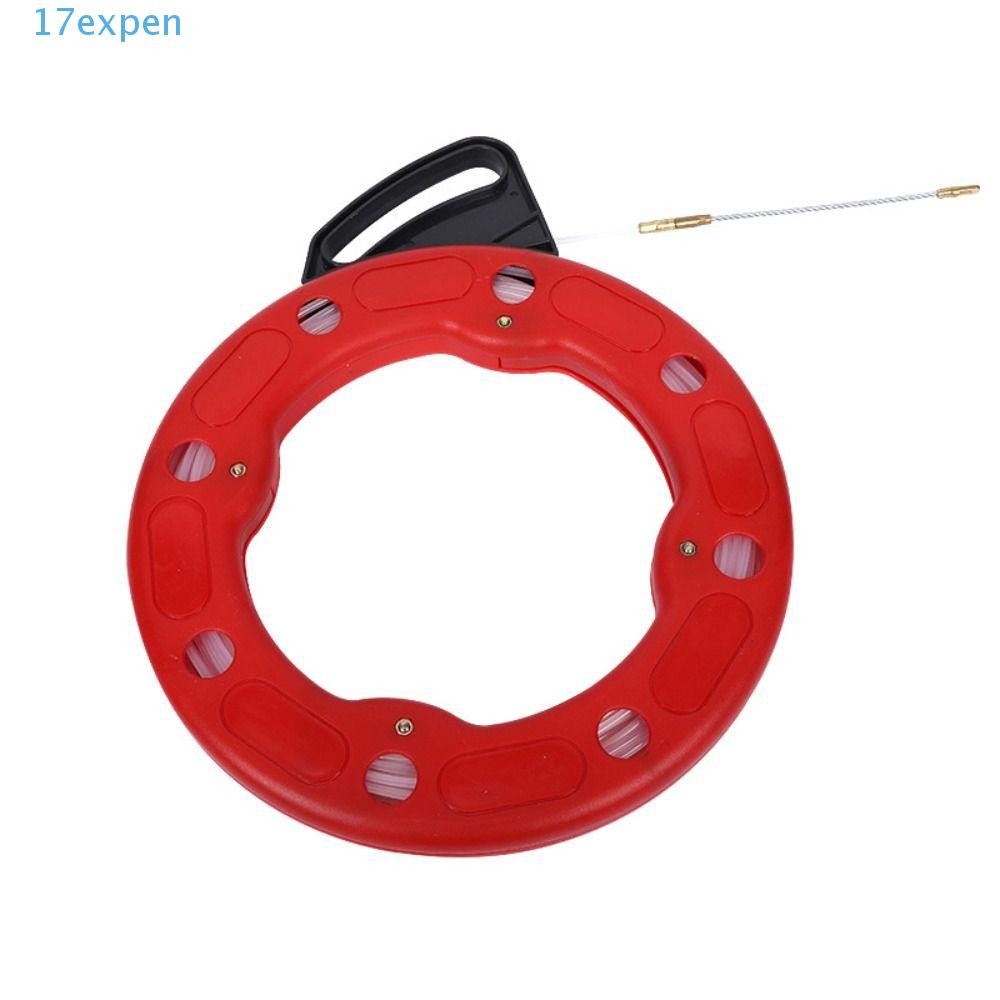 EXPEN Cable Puller, 4mm 10/15/20/25/30m High Resilience Fish Tape Reel ...