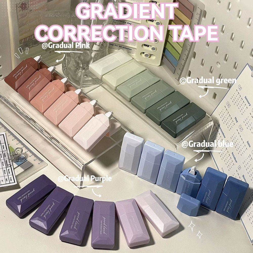 6Pcs Creative Gradient Color Correction Tape Set 36m Large Capacity ...
