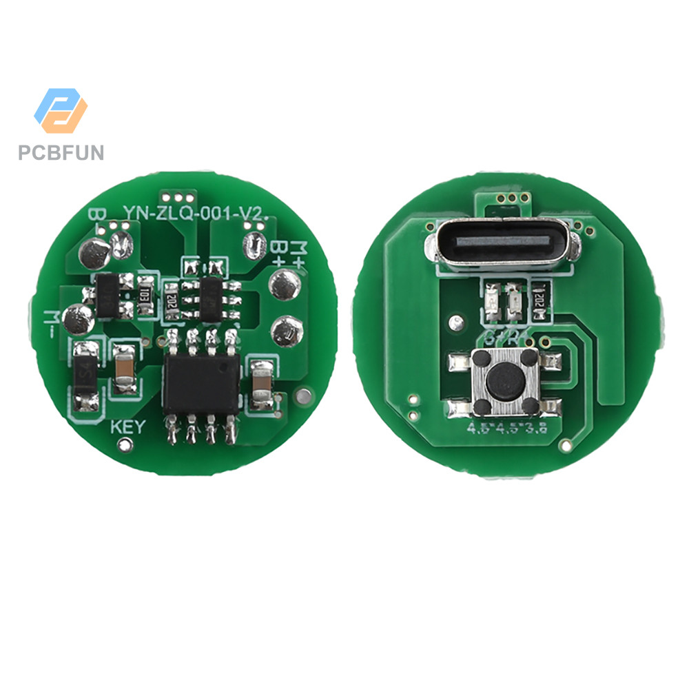 Pcbfun 1/3/5pcs Flashlight Driver Board Led Three-stage Driver Board ...