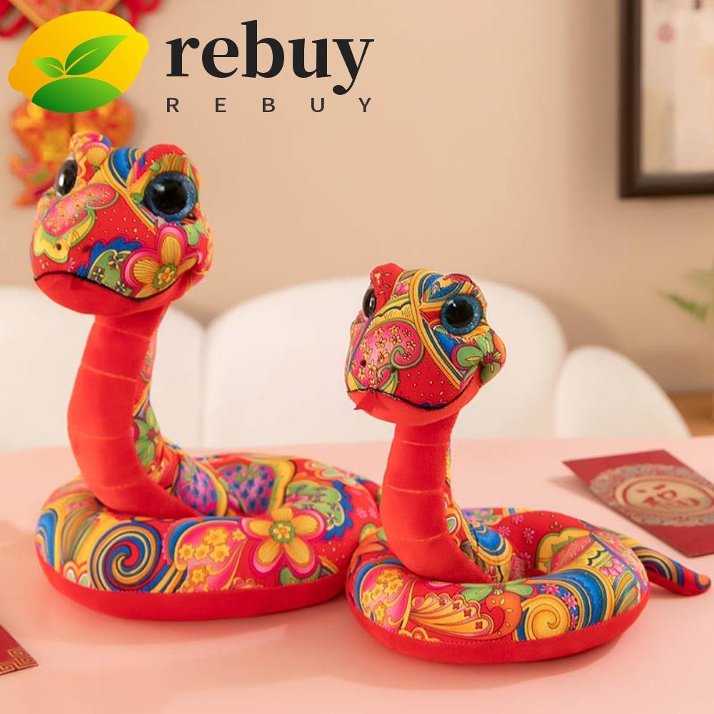 REBUY Snake Year Plush Toy, Happy New Year Chinese Style Wealth Snake ...