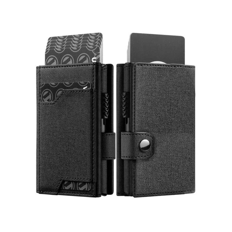 Slim Card Holder Wallet Aluminum RFID Blocking High-Capacity Pop Up ...