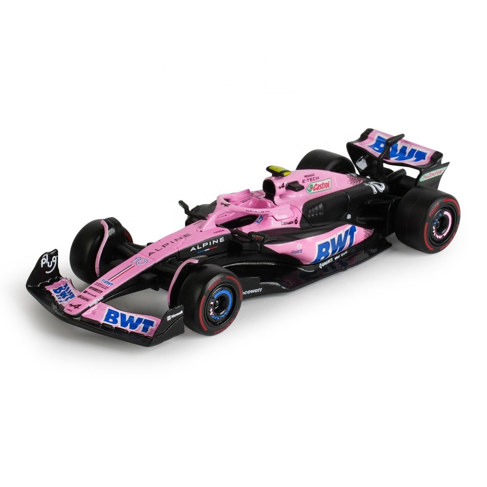 Bburago 1:43 BWT Alpine 2023 Bahrain F1 Racing A523 Formula One Racing ...
