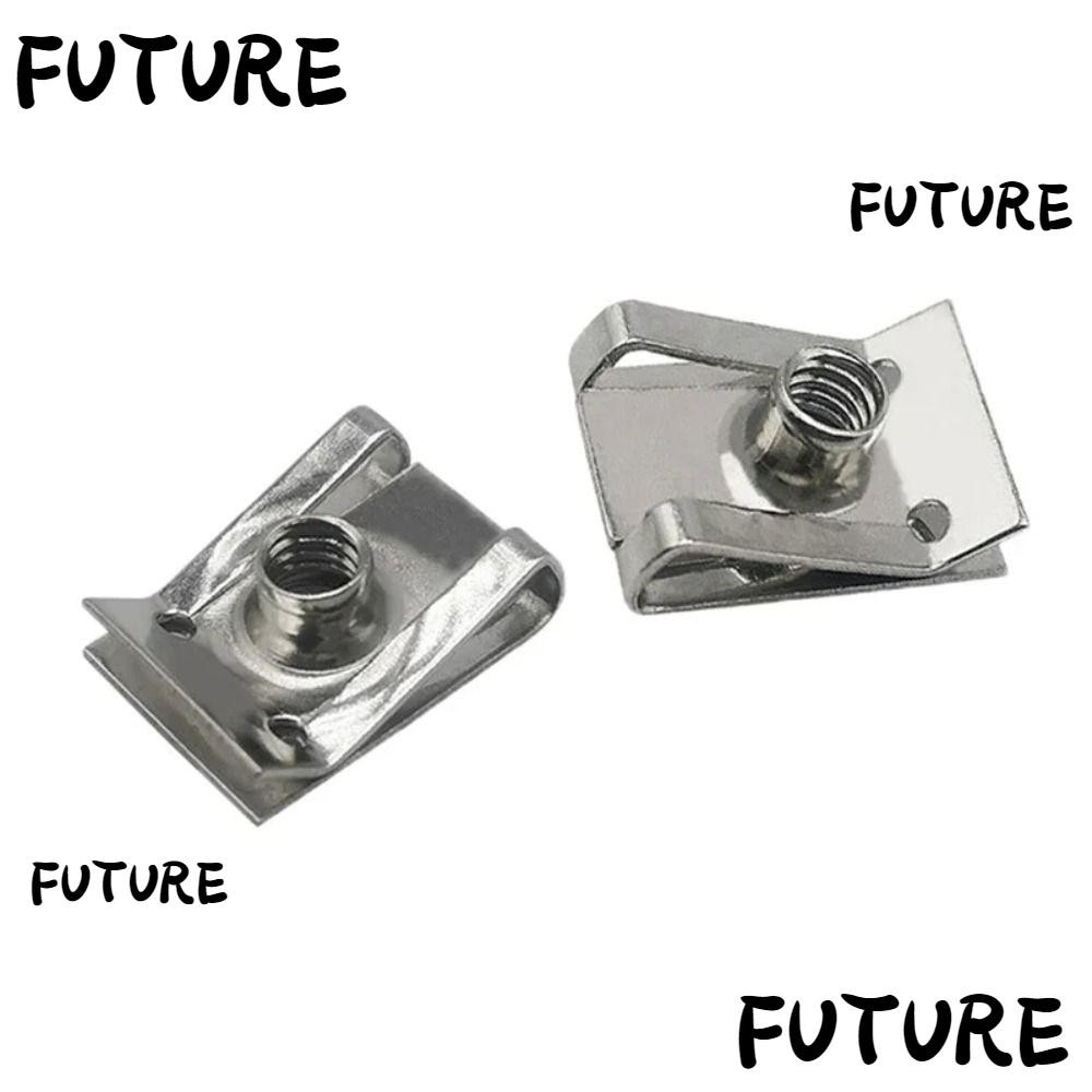 HL-FUTU 10pcs Reed Nuts, M6 M5 M4 M8 Stainless Steel U Type Clips, 8mm ...