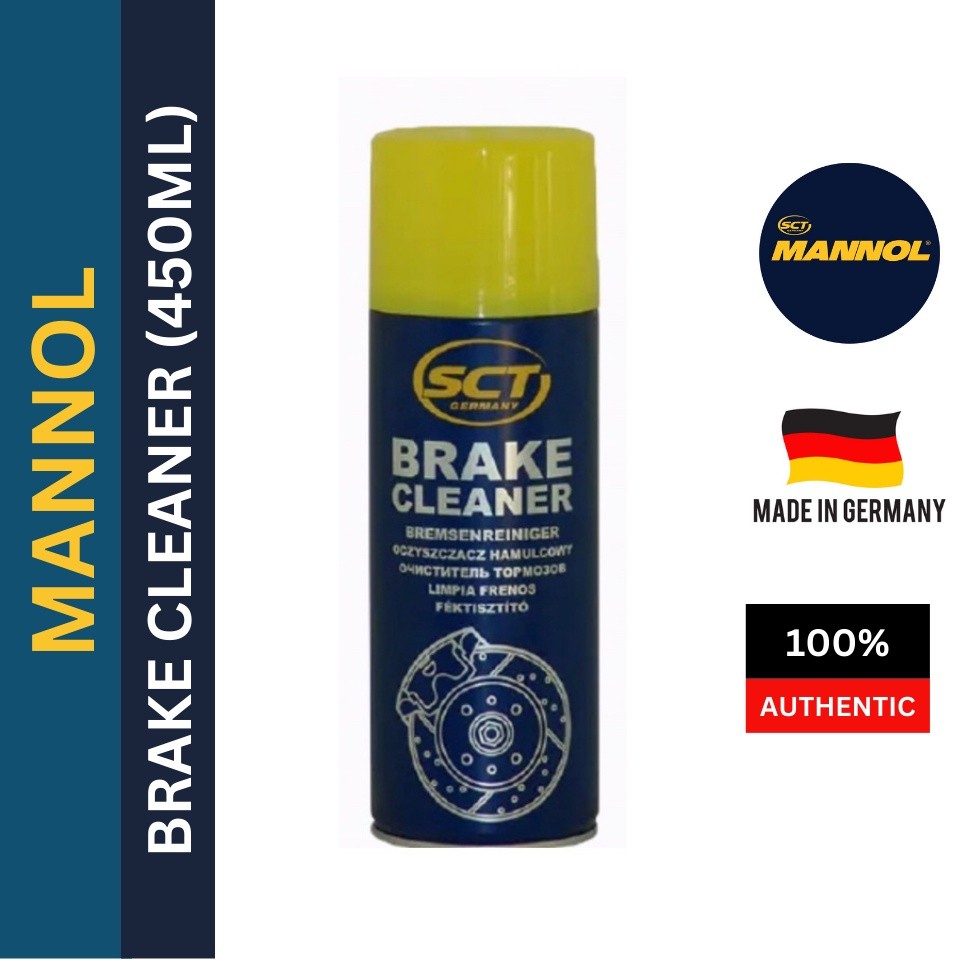 (MADE IN GERMANY) MANNOL SCT BRAKE CLEANER SPRAY 450ML (969251 ...