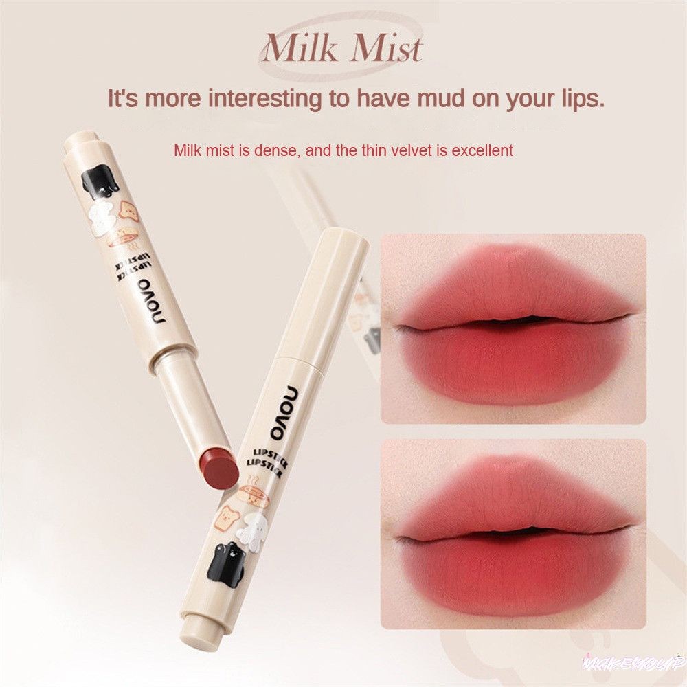 NOVO Non-drying Lip Mud Pencil Thin And Light No Scratches Lipstick And ...