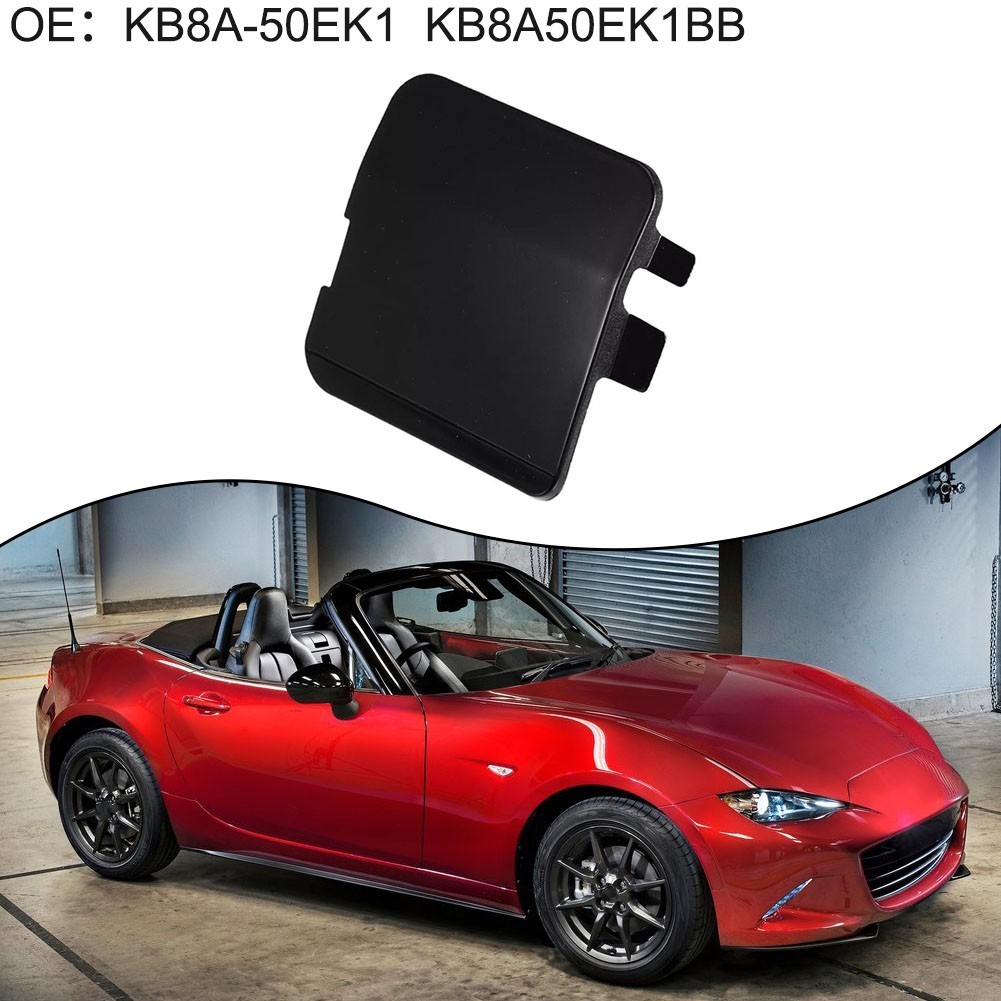 HEAVEN-MY [high quality] KB8A50EK1BB Car Rear Bumper Tow Hook Eye Cover ...