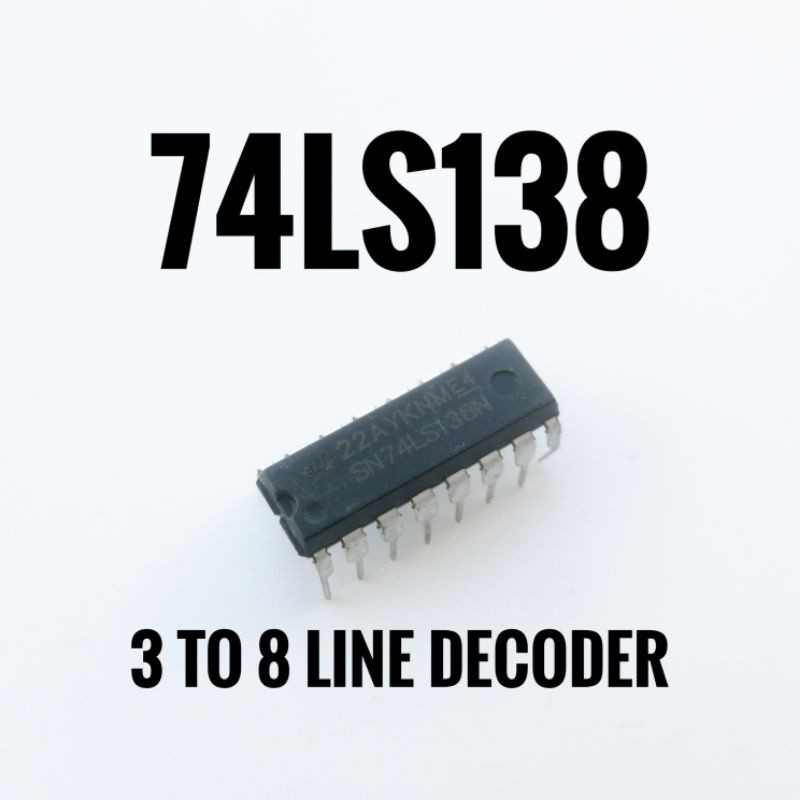 SN74LS138N 74LS138 74138 3 To 8 Line Decoder IC | Shopee Malaysia