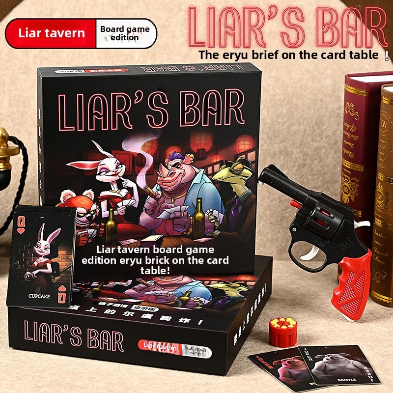 Liar Entity Group Props Board Game Cards Liar Party Game Cards Same ...