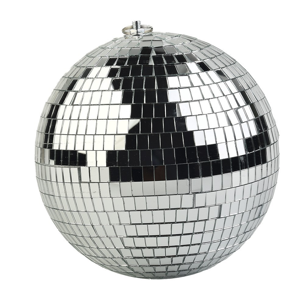 5 10 15 20cm Disco Mirror Ball DJ Light Silver Dance Party Stage ...